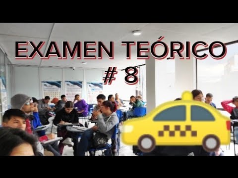 Preguntas de examen teórico para sacar licencia de conducción
