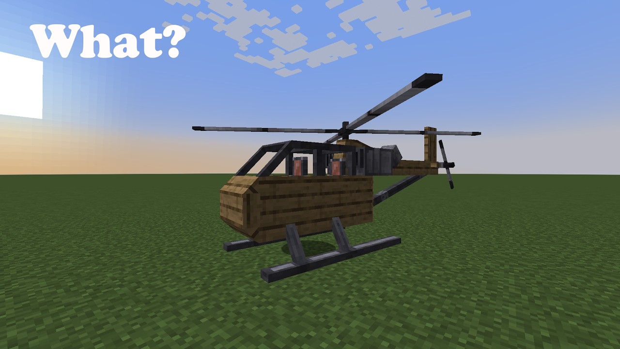 this mod adds simple planes