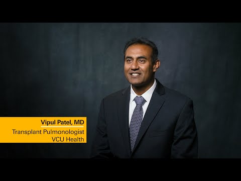 Dr. Vipul Patel, Transplant Pulmonologist, VCU Health