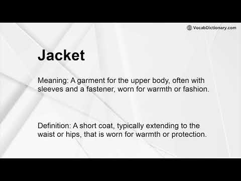 Jacket Meaning