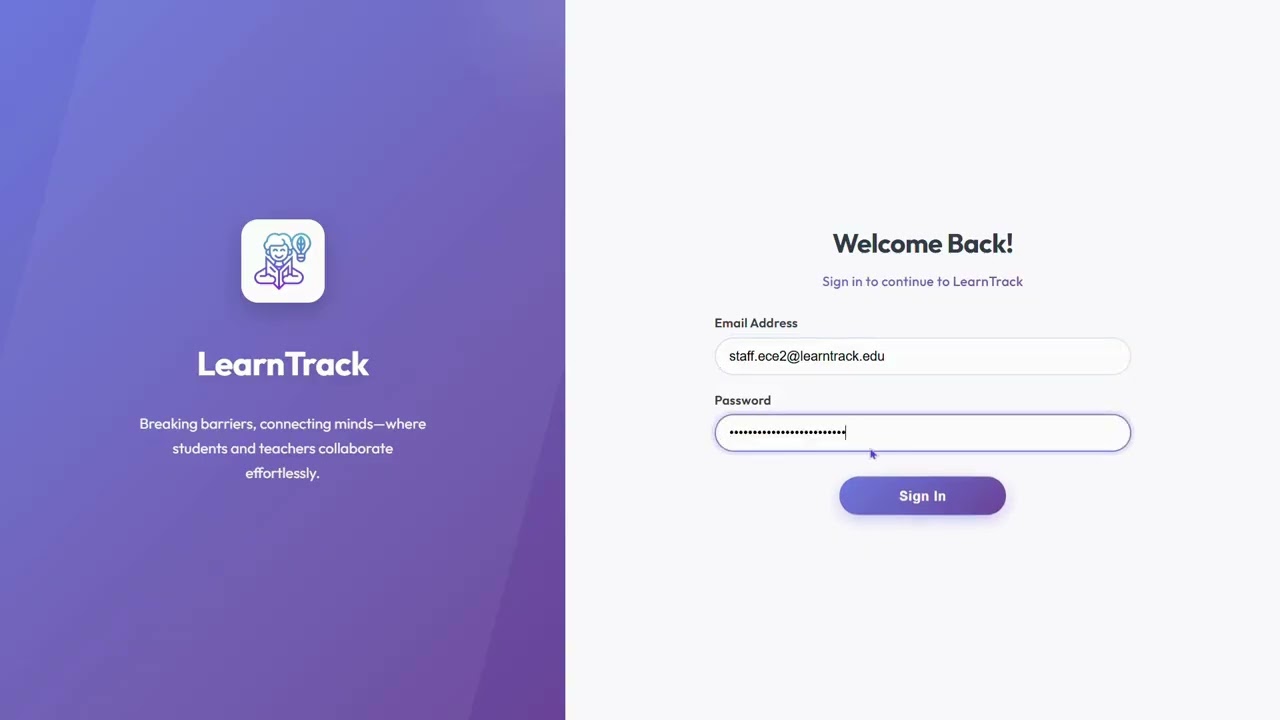 LearnTrack: College Management System