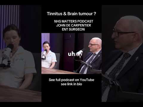 Tinnitus Awareness Mr John De Carpentier, ENT Surgeon