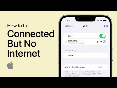 How To Fix iPhone Connected to WiFi But No Internet Connection Problem
