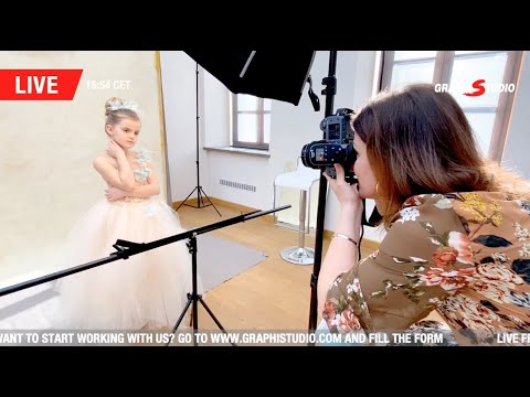 MasterClass tutorial on photography: Boutique Photography Children Painterly Portrait. Part 2