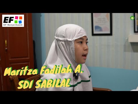 LOMBA SPELLING BEE COMPETITION (EF BANJARMASIN) - MARITZA FADILAH ADHAR