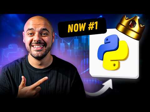 Python is NOW the MOST Popular Programming Language!