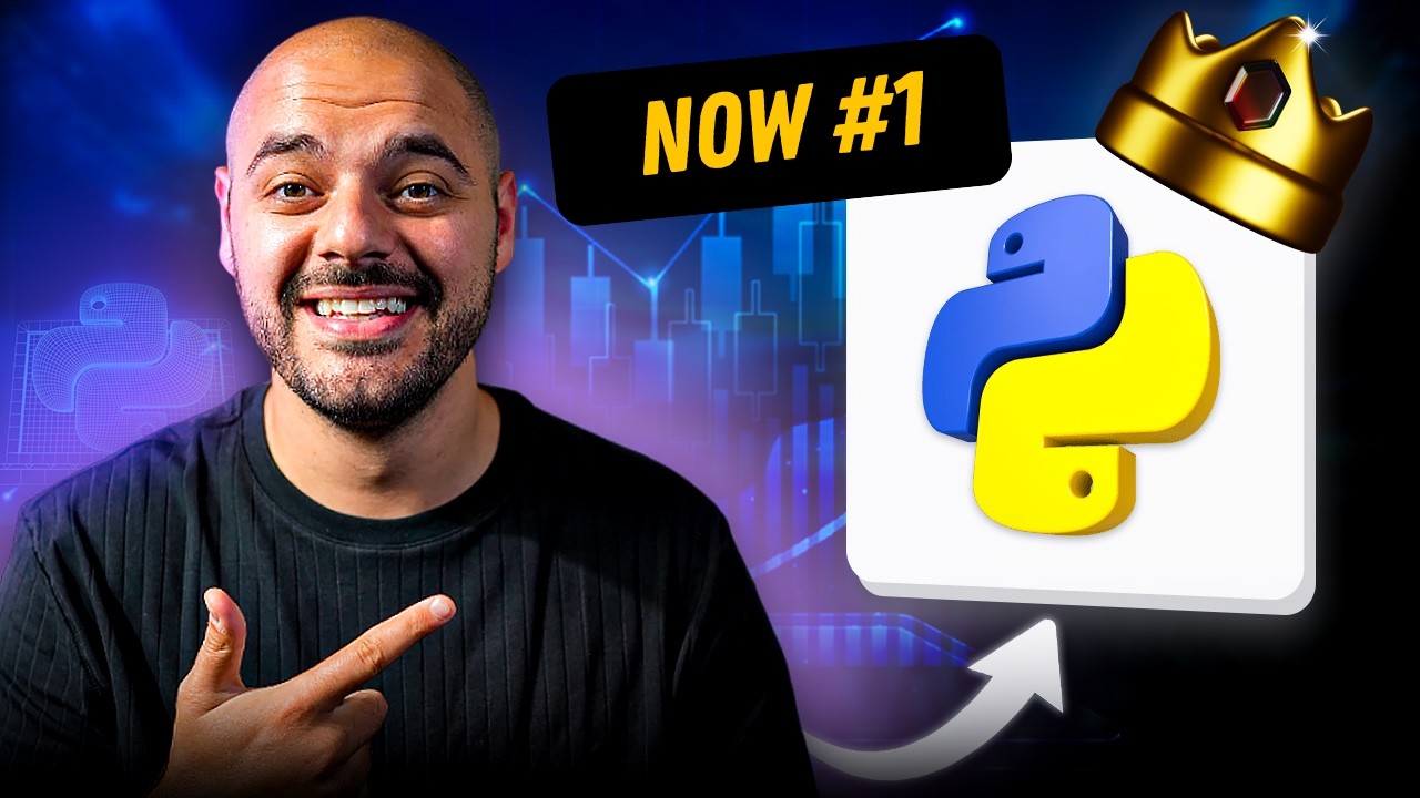 Python is NOW the MOST Popular Programming Language!