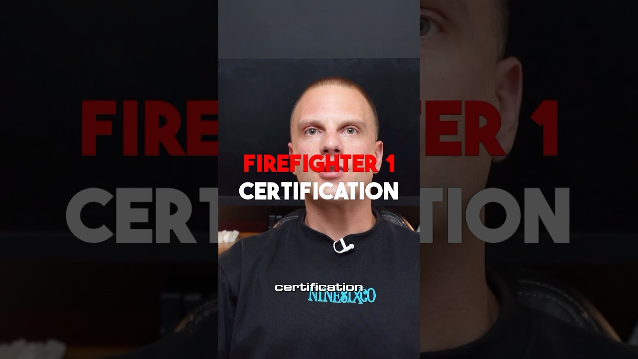 🔥Completing A Fire Fighter 1 Course.🔥 #firefighter