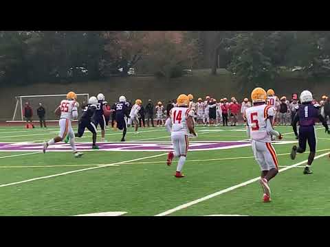 Brannock run/Mount St. Joseph flagged for personal foul Calvert Hall/Mount St. Joseph football
