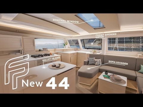 New 44 Fountaine Pajot, giving you more for the same price | 3D Guided Tour