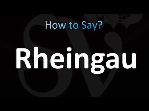 How to Pronounce Rheingau (CORRECTLY!)