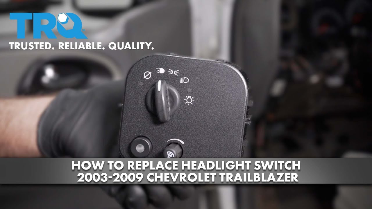How to replace Headlight Switch 2003-2009 Chevrolet Trailblazer