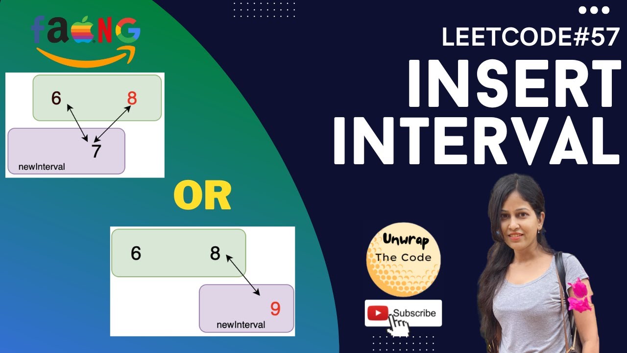 Insert Interval | LeetCode: 57 | Solution & Explanation | Interview Problems