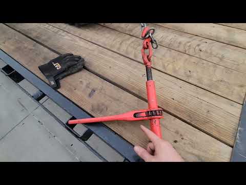 How to Use Chain & Binders, Working load Limit explained, & Math for tiedown ratings #noncdlhotshot