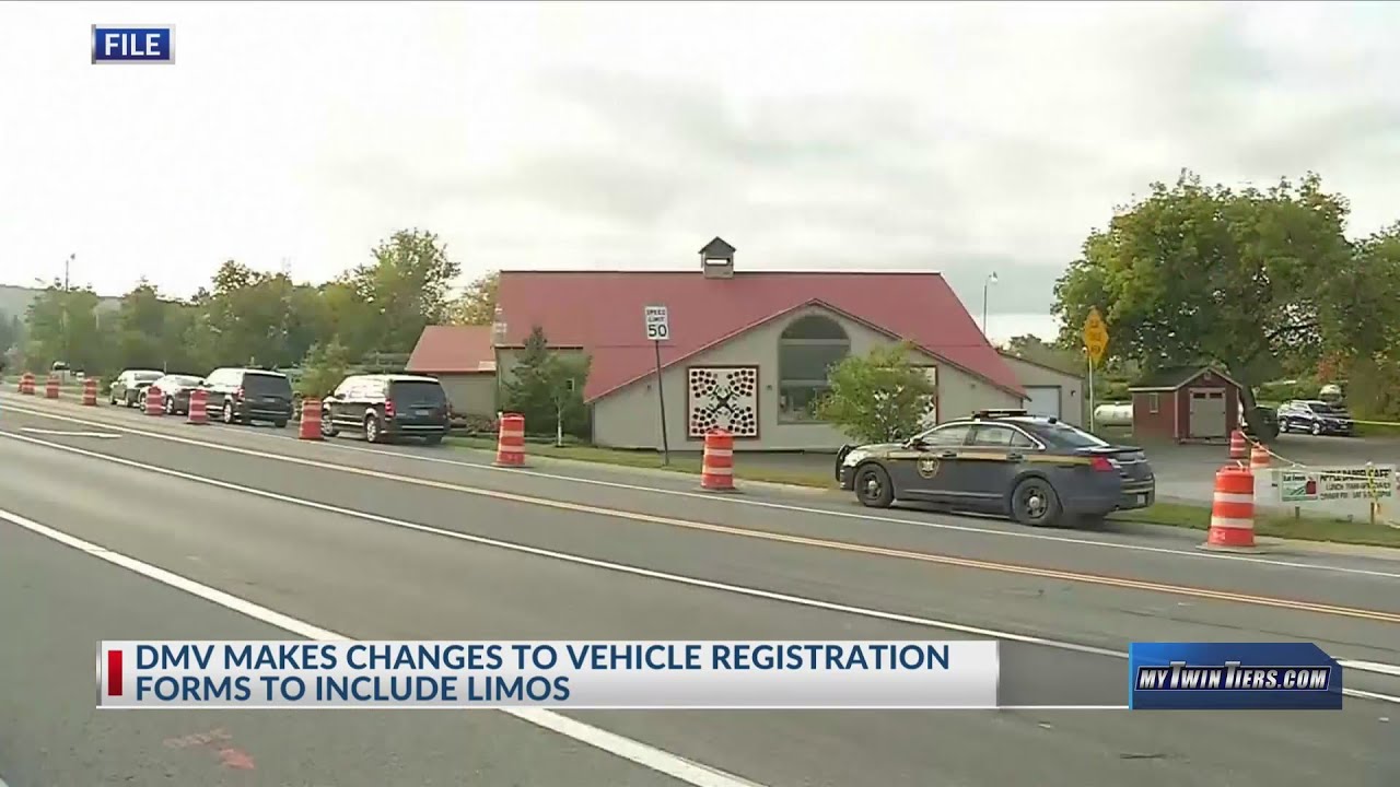 DMV makes changes to vehicle registration forms to include limos