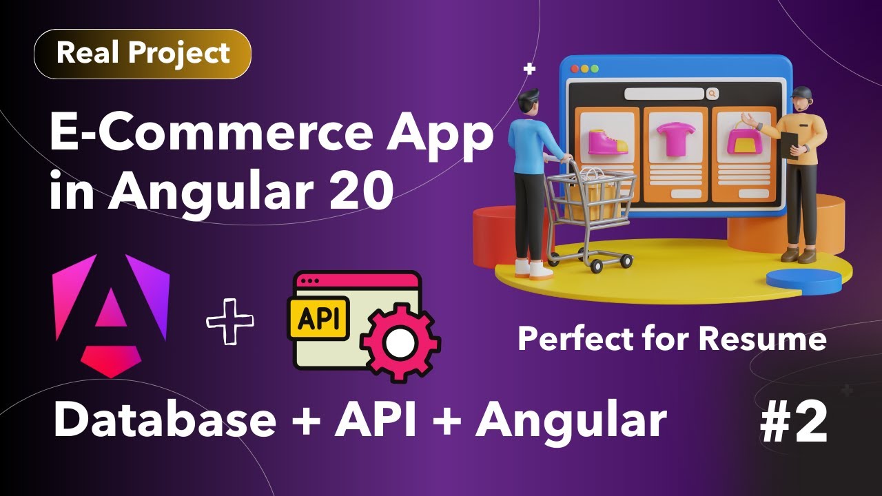 Job-Ready E-Commerce Project in Angular & .NET 💼 | Full-Stack Real-Time Implementation | Part - 2