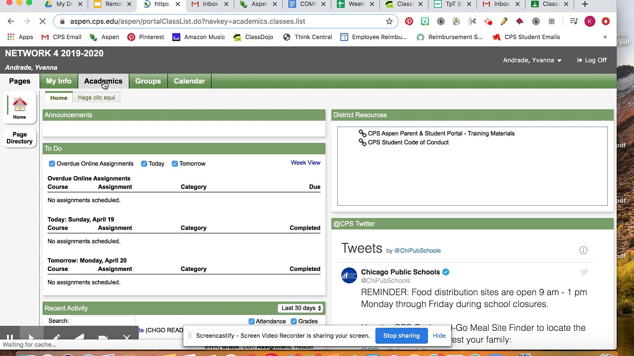 Aspen Student Portal Tutorial