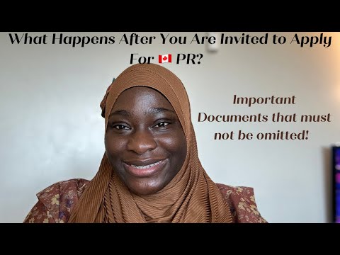 What Happens After You Have Been Invited to Apply (ITA) For PR? | Next steps? #canada