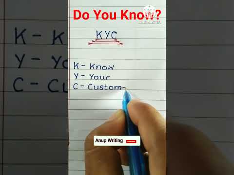 #KYC | full form of KYC #short #viral #ytshorts #trendingshorts #kyc #fullform