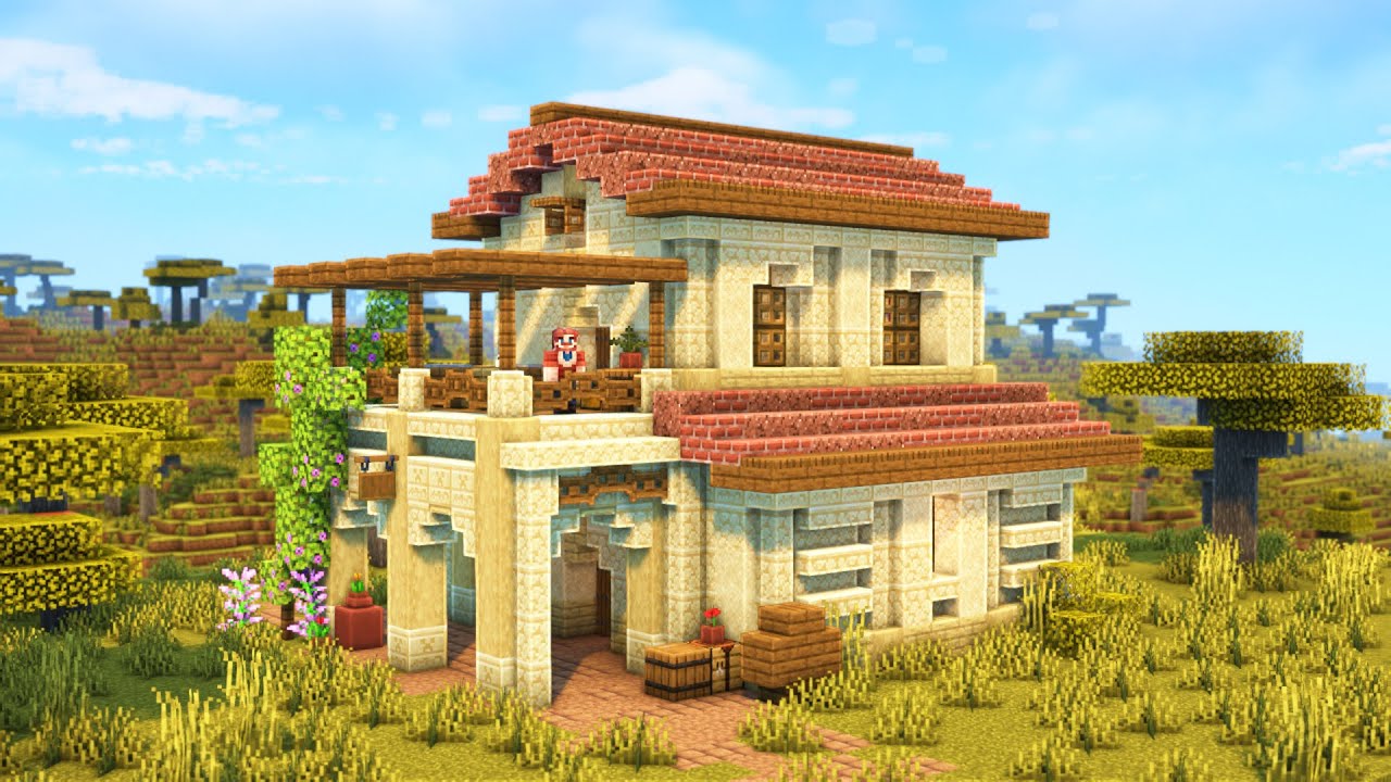 Minecraft | How to build an Italian House - Minecraft Builders