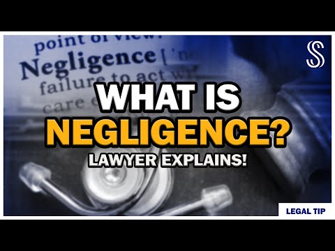 ⚖️ Negligence Is The Basis Of All Civil Claims! #lawyer
