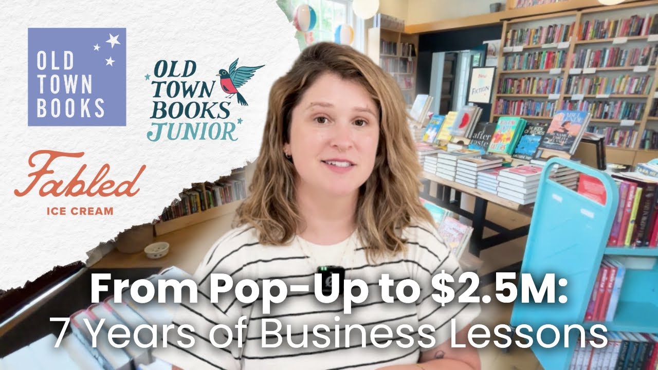 7 Lessons Learned from 7 Years of Running an Independent Bookstore | Old Town Books