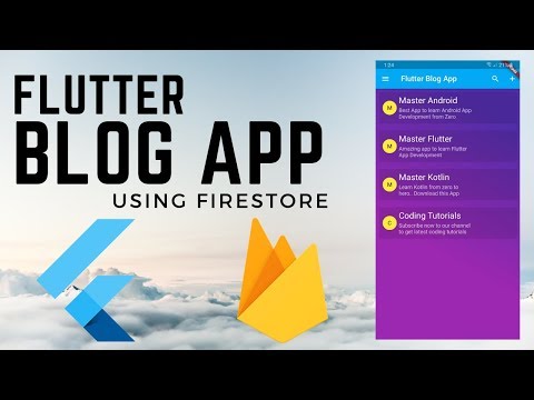 Learn Flutter Blog App Using Firestore Build ios Android App - Mind Luster