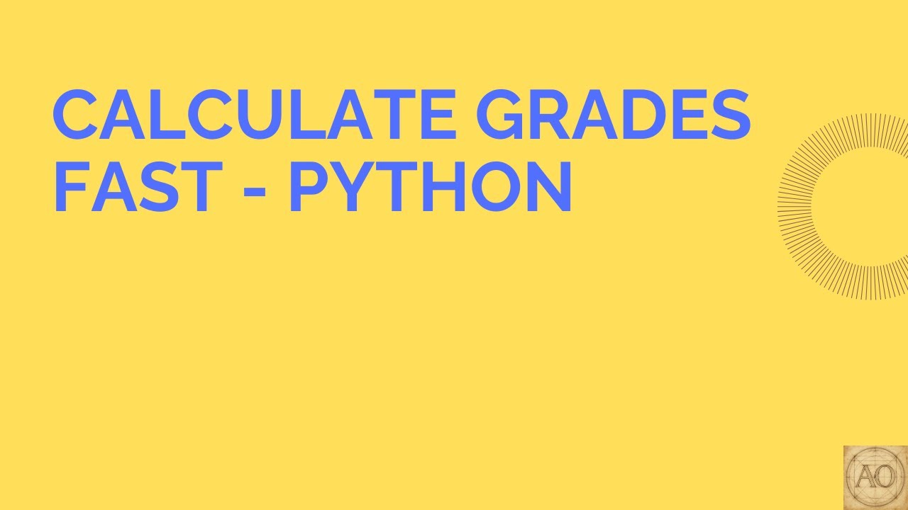 5  Python Grades Program — Calculate Average Using Functions Beginner Tutorial