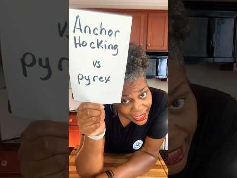 URGENT! Warning! Anchor Hocking vs pyrex! #shorts #shortsfriends