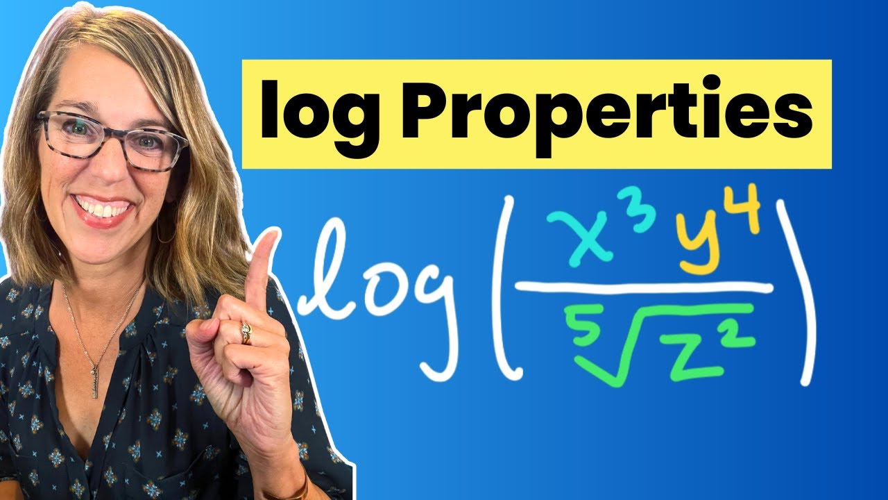Expand Logarithms Made Easy | Condense and Simplify with Log Properties