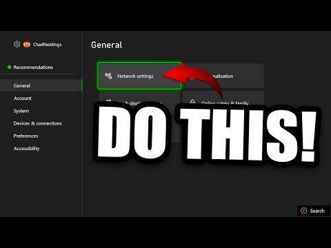 XBOX NETWORK SETTINGS RESET! (EASY METHOD!) How To Reset Xbox Series S/X Network Settings