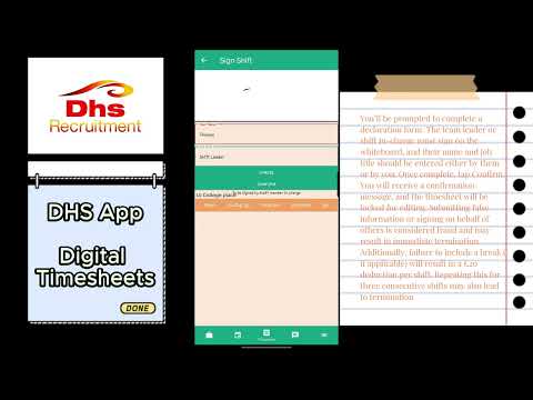 How to you DHS App