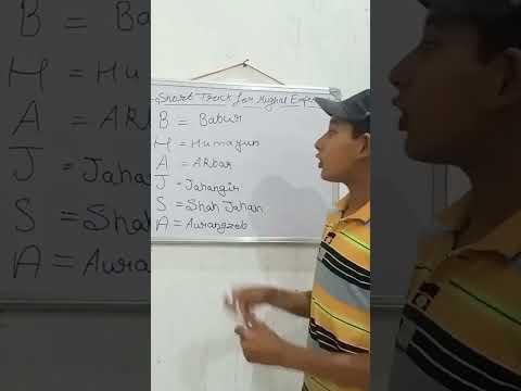 short trick to remember the Mughal emperor