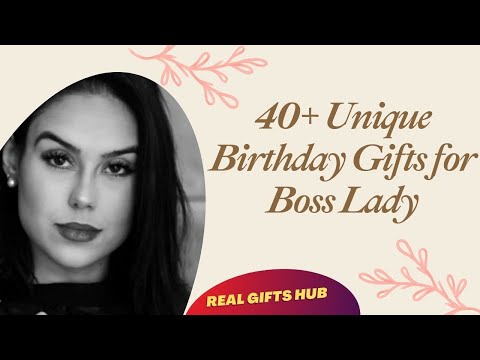 Top 50 Unique Birthday Gifts for Boss Lady | Gift Ideas for Lady Boss | Gifts for Boss @RealGiftsHub