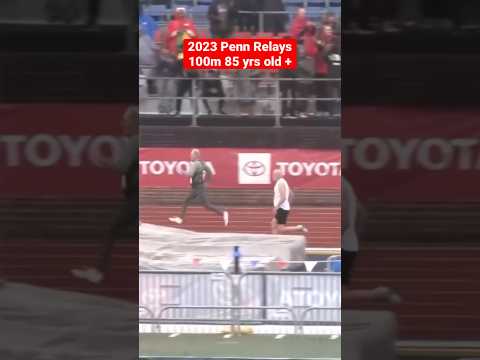 Astonishing RUN At 2023 Penn Relays: Age Defying Performance #running #runfast #shorts