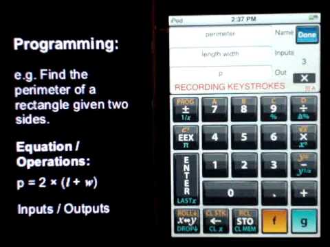 Active RPN Calculator Programming 1