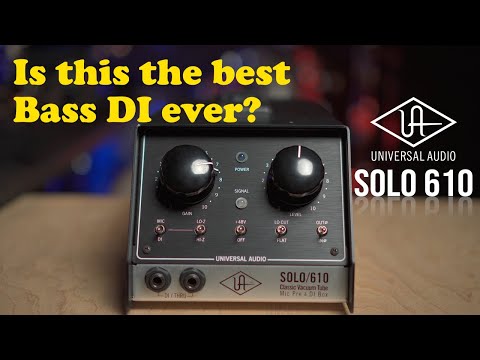 Universal Audio Solo 610 preamp and D.I
