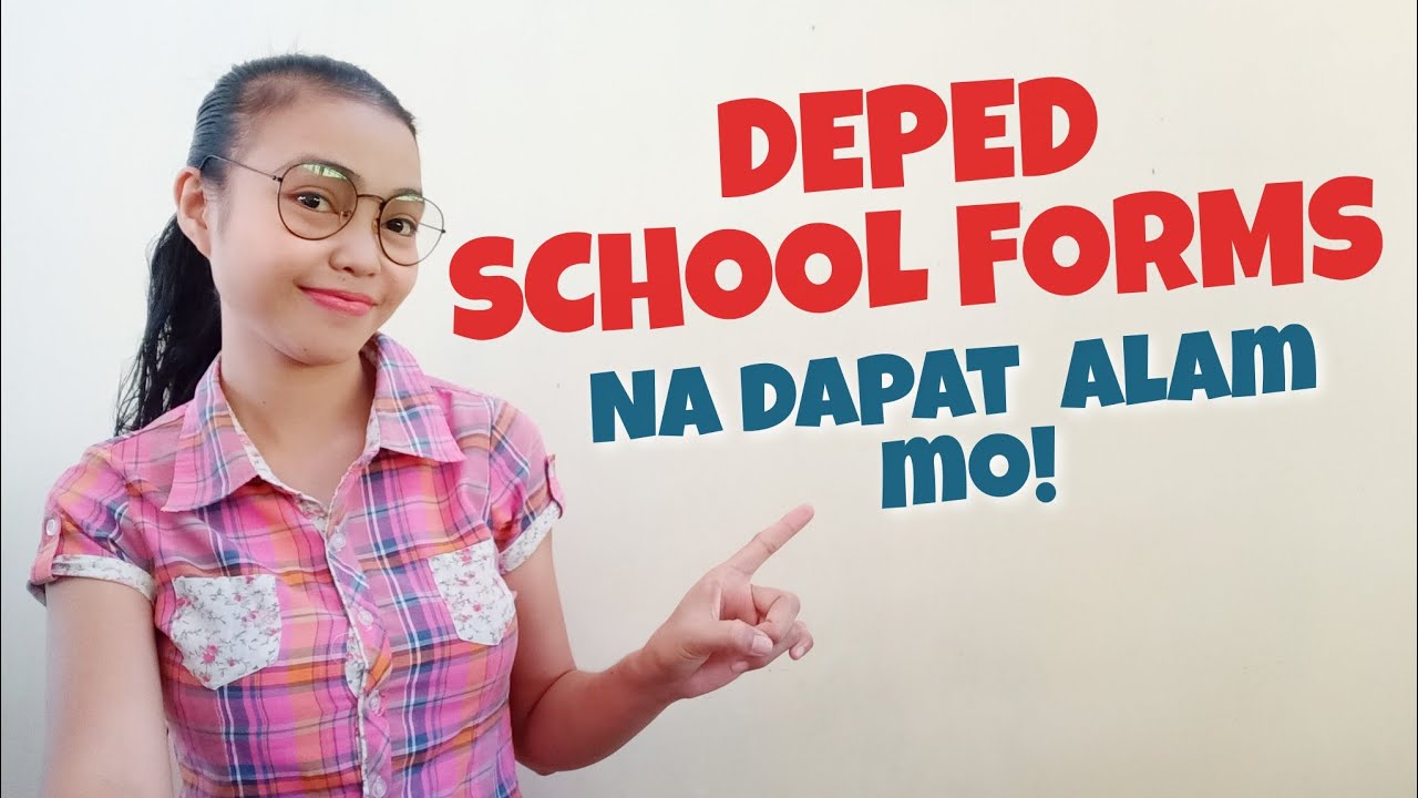 DEPED SCHOOL FORMS || TEACHER ARGIE