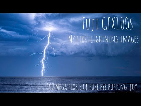 Fuji GFX100s - My first lightning images.102 megapixels of joy! 4K