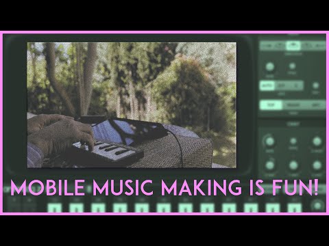 My tiny mobile music studio!