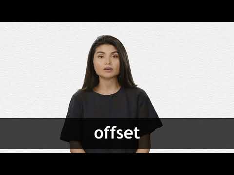 OFFSET definition and meaning | Collins English Dictionary