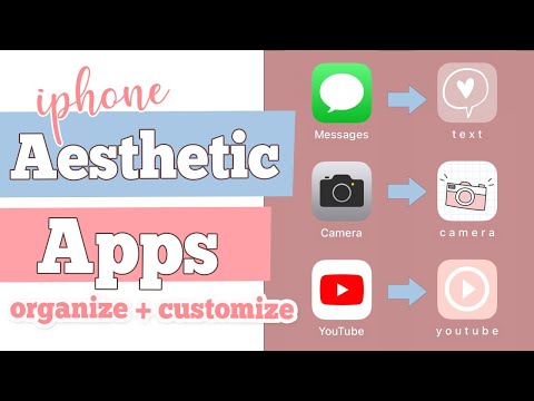 ORGANIZE and CUSTOMIZE APPS on YOUR PHONE | How To Move Multiple iPhone Apps Faster | Easy Aesthetic