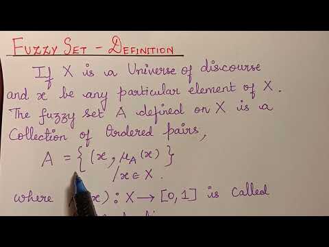 fuzzy set | definition| example| membership function