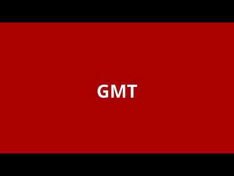 what is the meaning of GMT