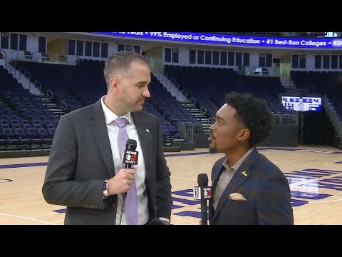 WFMY News 2's Jaelen Gilkey interview with High Point Men's Basketball Head Coach Flynn Clayman