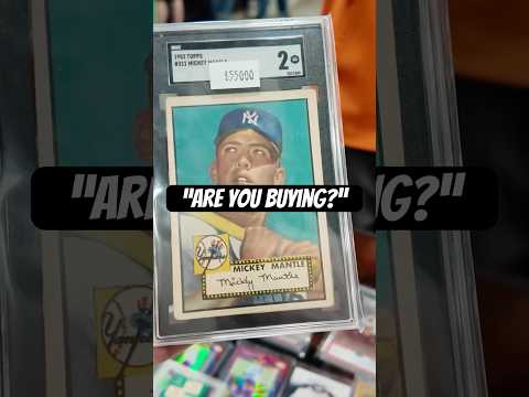 Holy Grail SHOWS UP in booth! #sportscards