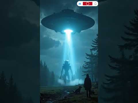 A massive alien mothership breaks through the clouds, #shorts #trending #viralshorts