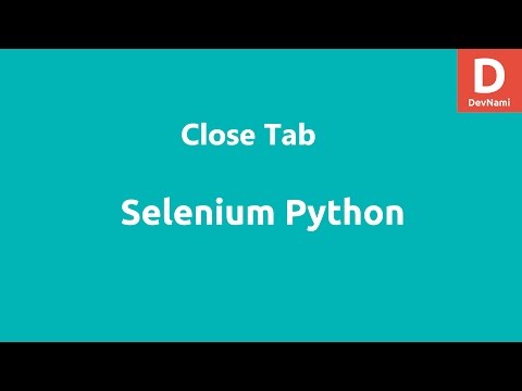Learn Selenium Python Close Tab - Mind Luster