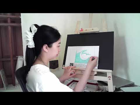 Pakistan Flag Coloring Pages Drawing Tutorial