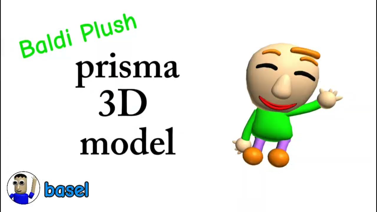 Baldi Plush Prisma 3D model